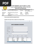 Soal Uas Prak - Alpro 1e 2023 | PDF | Seni | Komputer