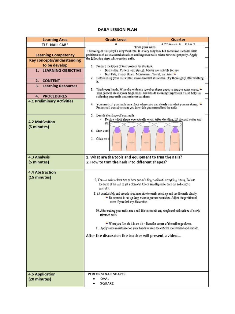 Daily Lesson Plan | PDF