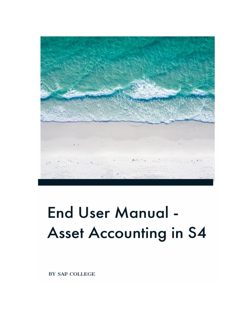 End User Manual Asset Accounting in s4 1673105306 | PDF | Computers ...