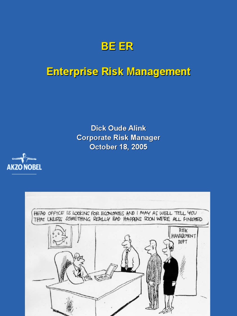 Akzo Nobel Risk Management | PDF | Risk Management | Risk