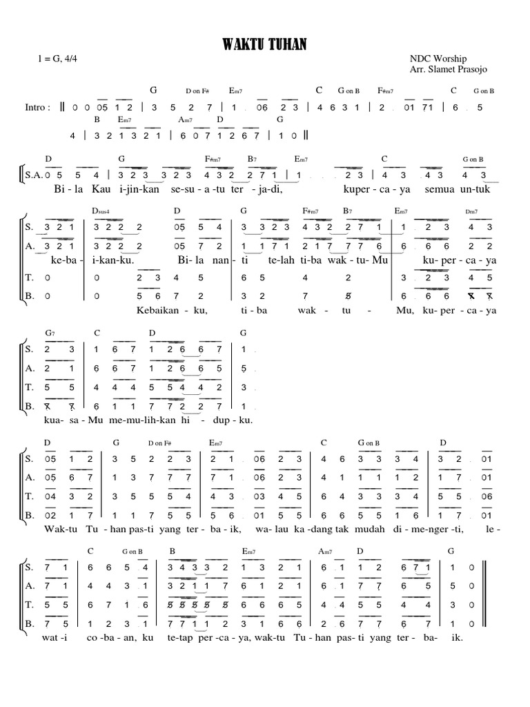 Waktu Tuhan | PDF