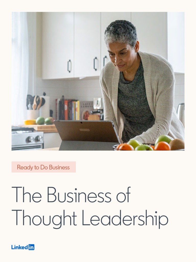 Executive Thought Leadership Guide | PDF | Brand | Linked In