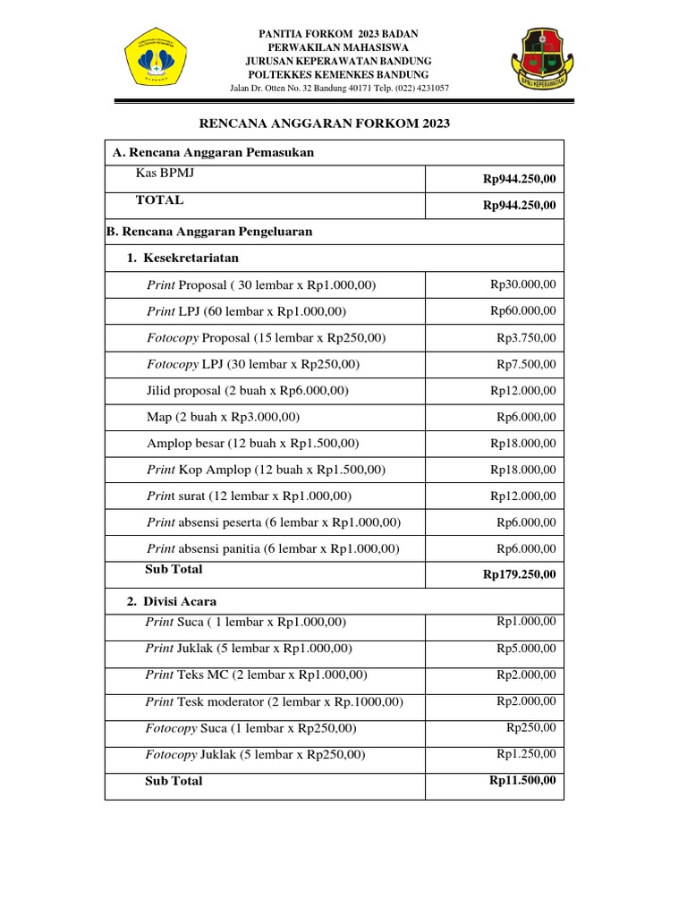 Rab Forkom 2023 | PDF