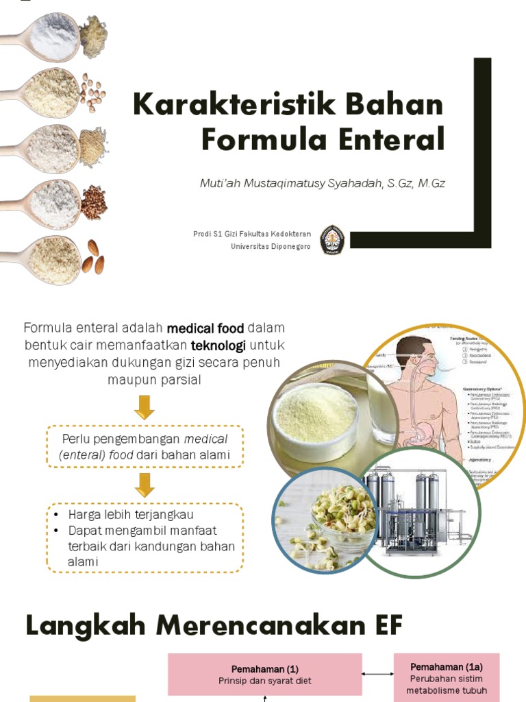 9 - Karakteristik Bahan Formula Enteral | PDF