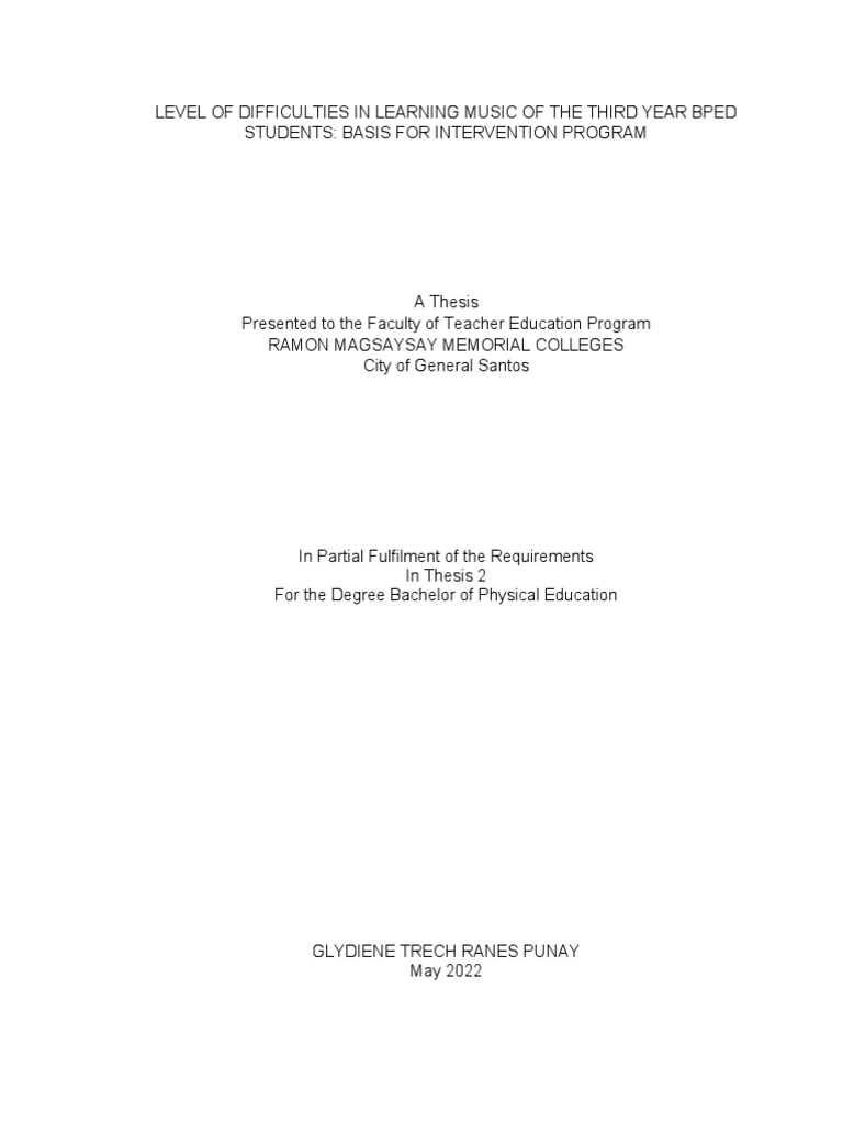 Final Thesis | PDF | Survey Methodology | Learning