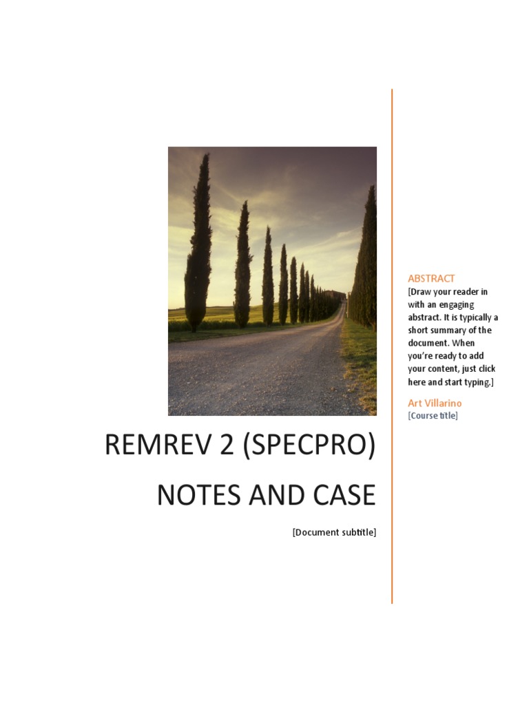 RevRev Cases Compilation (Specpro) | PDF | Lawsuit | Public Law