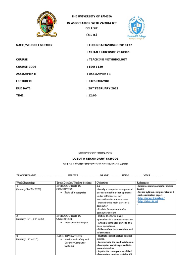 Assignment 1 5marks Final | PDF | Educational Technology | Computer Science