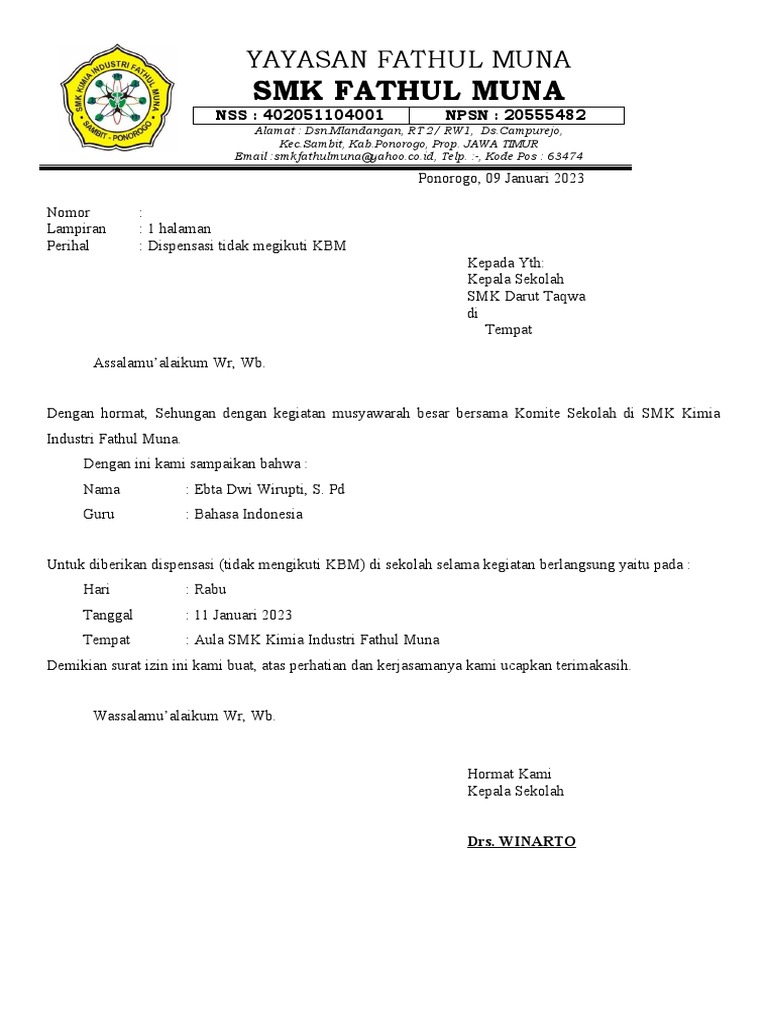 Dispen Bu Ebta | PDF