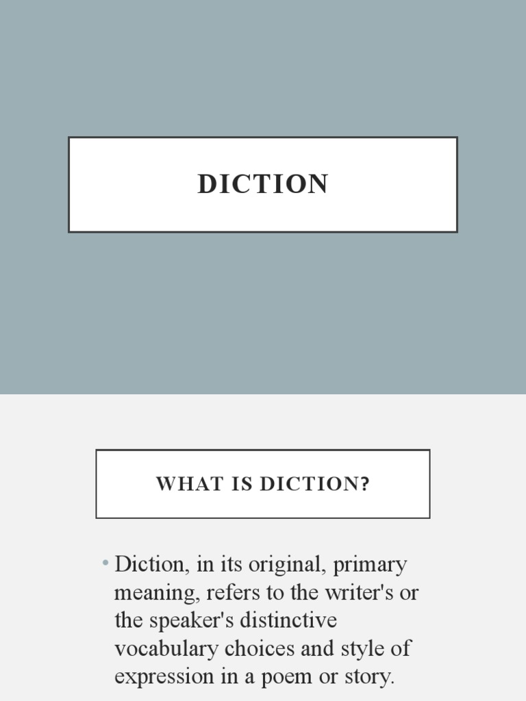 DICTION | PDF | Word | Slang