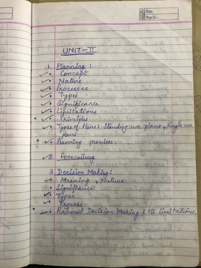 MPOB Unit 2 Notes | PDF