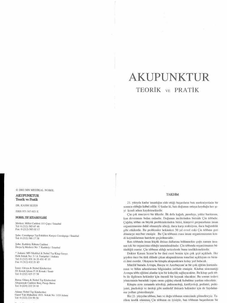 Akapuntur Teorik | PDF