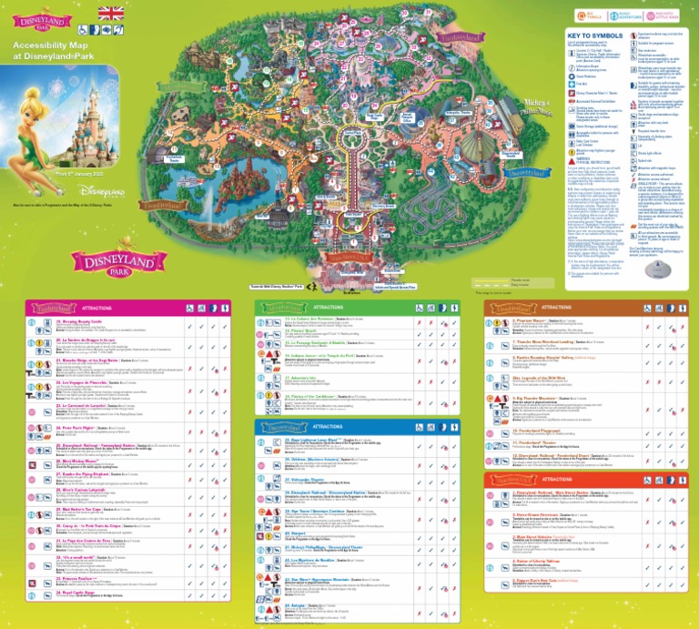 Mapa - Disneyland-Park-2020-2021 | PDF