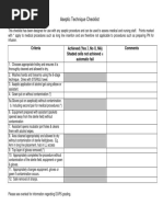 Sterile Processing Audit Checklist | PDF | Sterilization (Microbiology ...