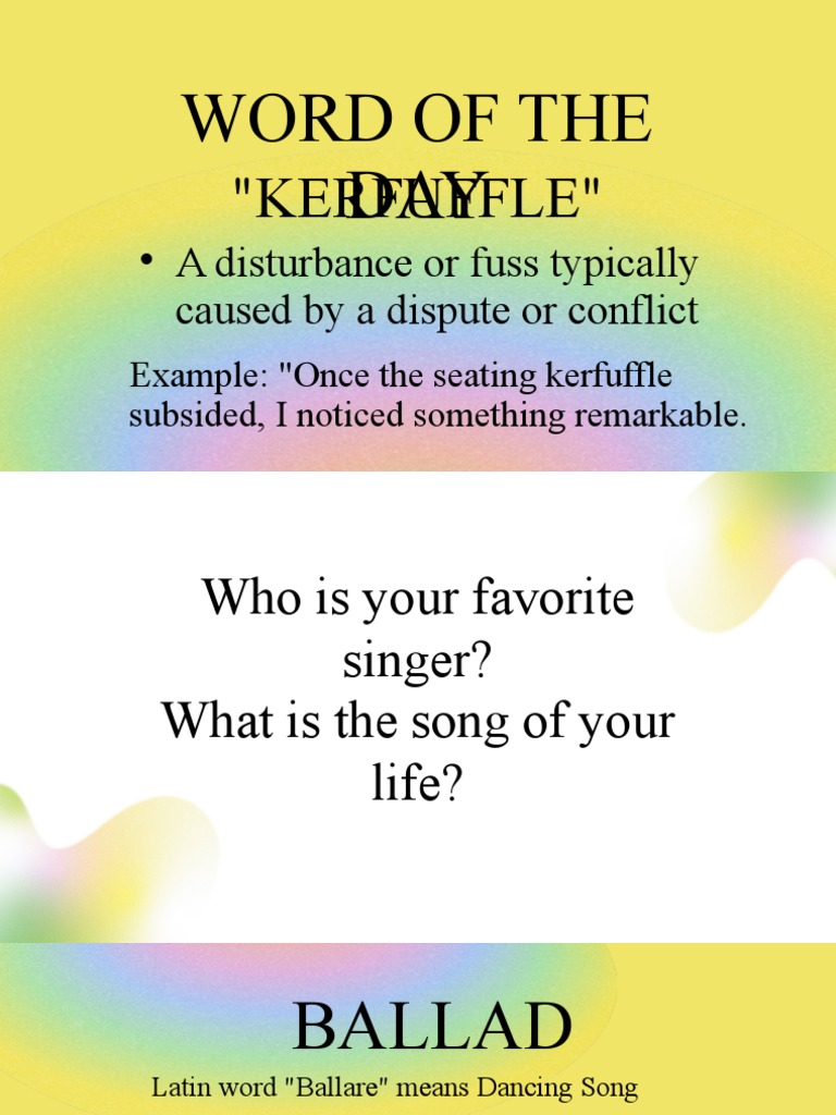 Understanding Ballads and Their Types | PDF