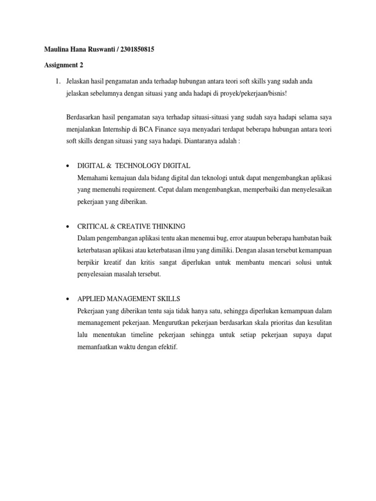 Csbdg-Assignment Bulan 2-Ees-In | PDF