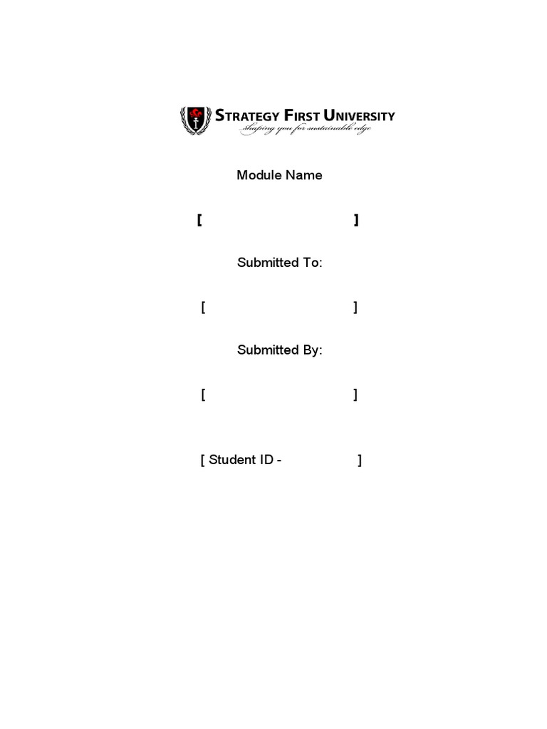 Student Submission Template | PDF | Computers