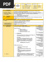 COT - DLP - MAPEH 5 Mga Uri NG Kalamidad Sa Aking Komunidad | PDF