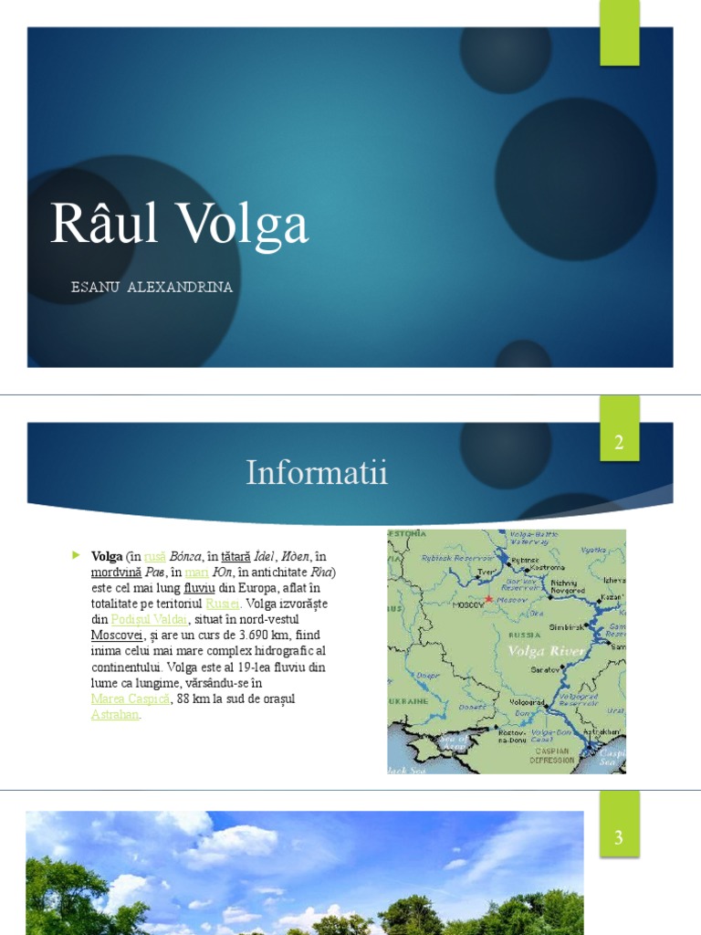 Râul Volga | PDF