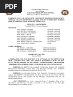 Adopting BCPC 1 Year Plan Resolution | PDF | Justice | Crime & Violence