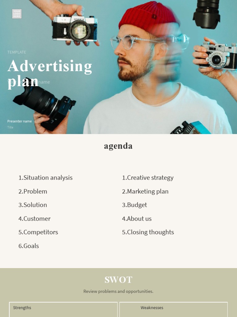 Advertising Plan Template | PDF | Brand | Advertising