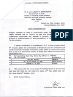 Revised CGHS Rates For IPD - 21-04-2023 | PDF | Government