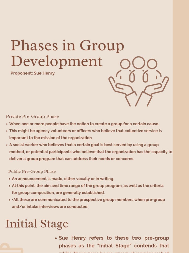 Phases of Group Development in Social Work | PDF | Goal | Social ...
