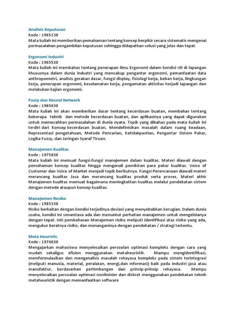 Resume Mata Kuliah Pilihan | PDF | Bisnis