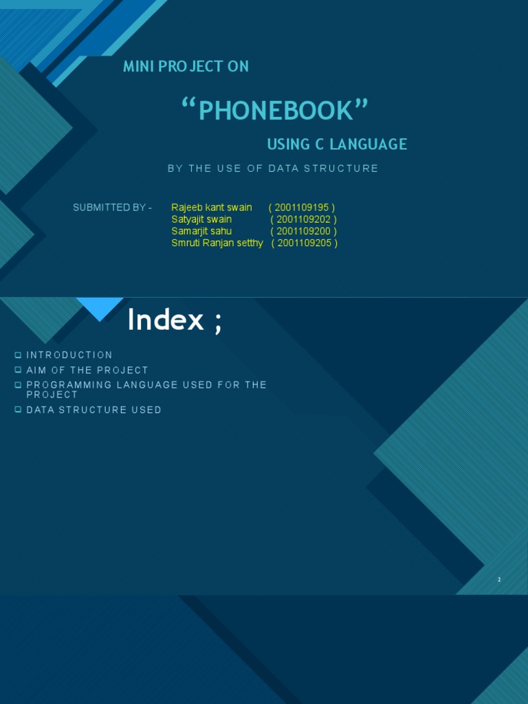 Mini Project On Pdf