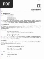 Exponents and Power Class 8 (Math) | PDF | Multiplication | Exponentiation