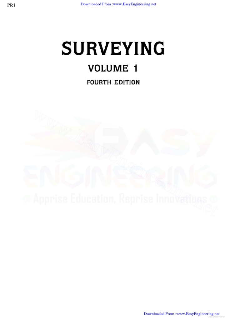 Surveying Vol 1 4th Edition by Duggal | PDF