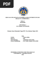 Contoh Format Rencana Pembelajaran _ Rpp 2025 | PDF