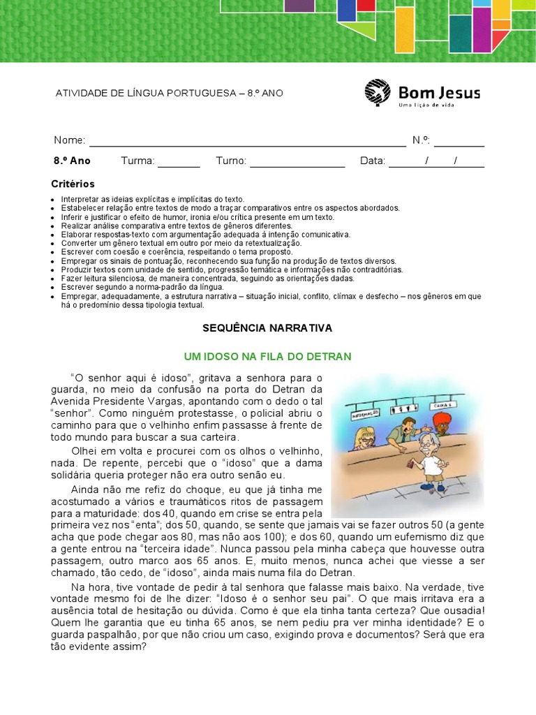 Tarefa 1 | PDF | Narrativa | Tempo