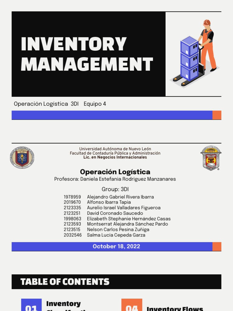 Chapter 8 Inventory Management | PDF | Lean Manufacturing | Inventory