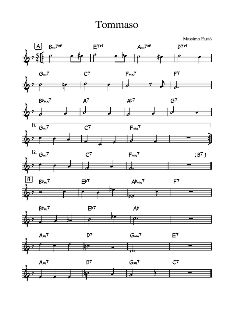 Tommaso PDF