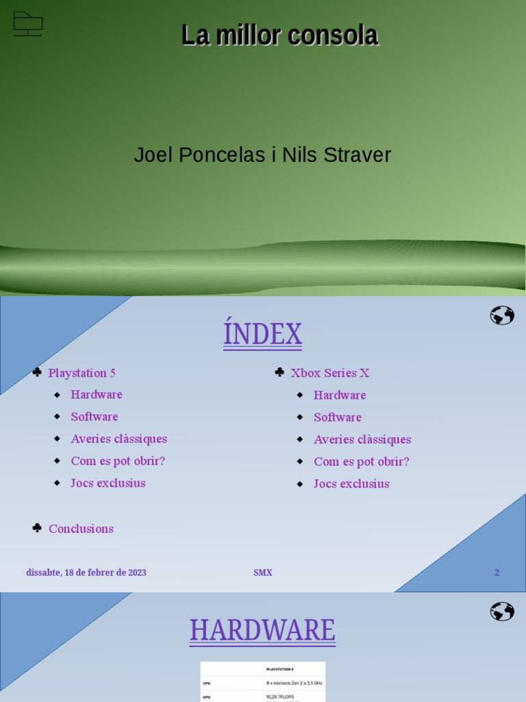 La Millor Consola Poncelas Joel Straver Nils | PDF