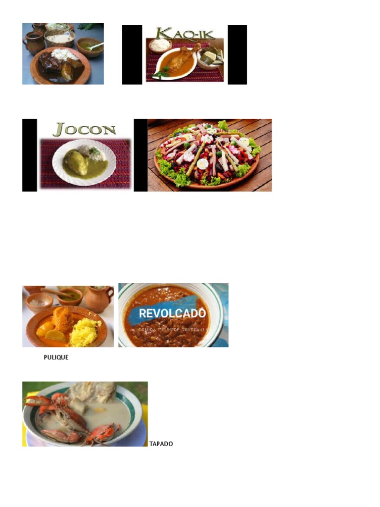 10 Comidas Tipicas Imagenes | PDF