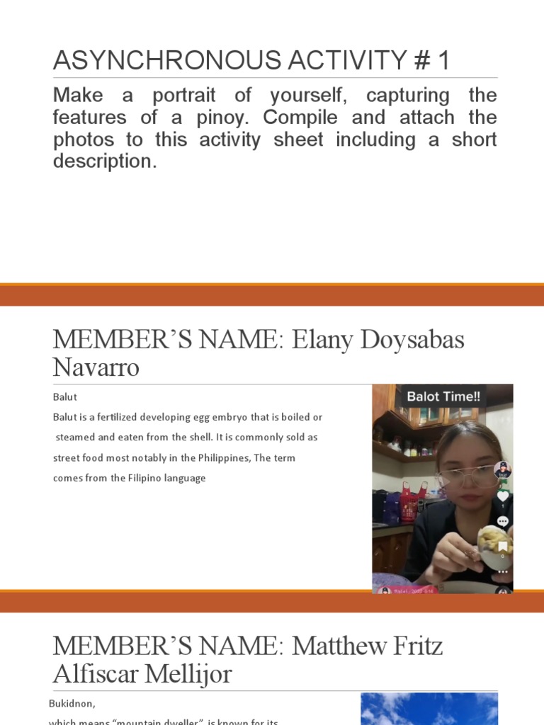 Asynchronous Activity 1 | PDF