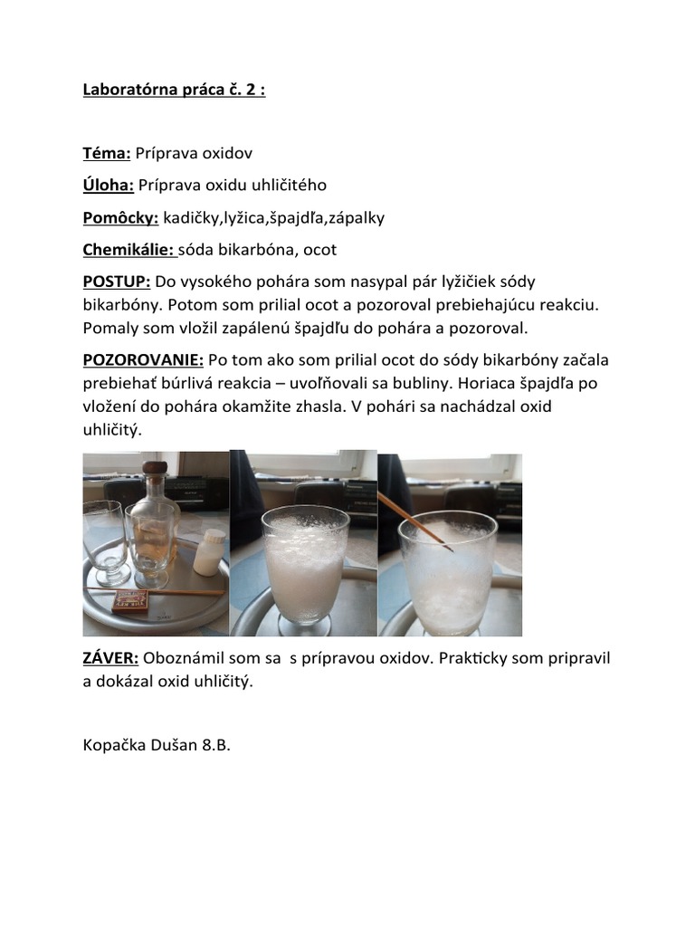 Laboratórna Práca č.2 | PDF