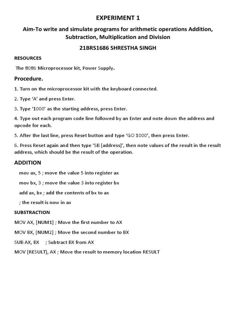 Lab 1 2 3 21brs1686 Pdf Computer Engineering Computing