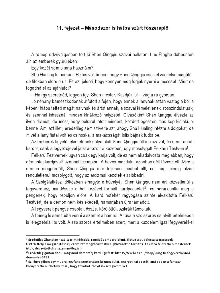 Az Aljas Főgonosz Önmentő Rendszere 11-20 Fejezet | PDF