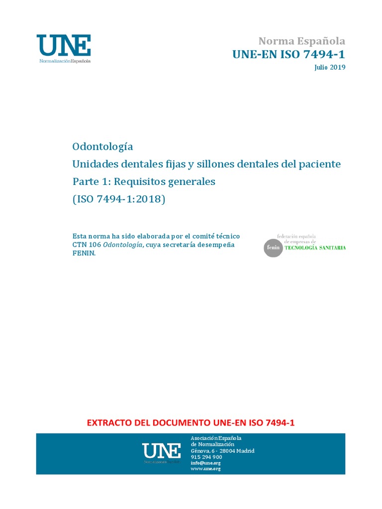 (Ex) Une-En Iso 7494-1 2019 | PDF | Organización internacional para la ...
