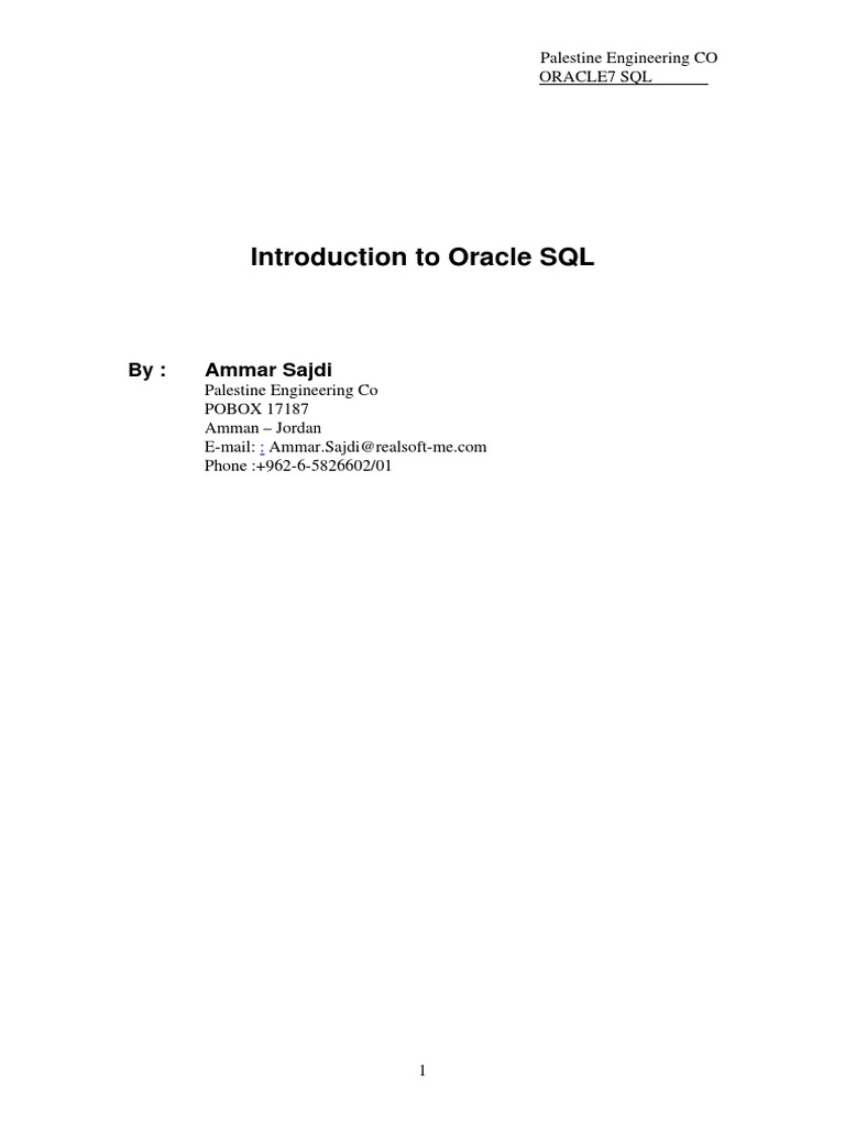 Intro Palco Pdf Database Transaction Relational Database