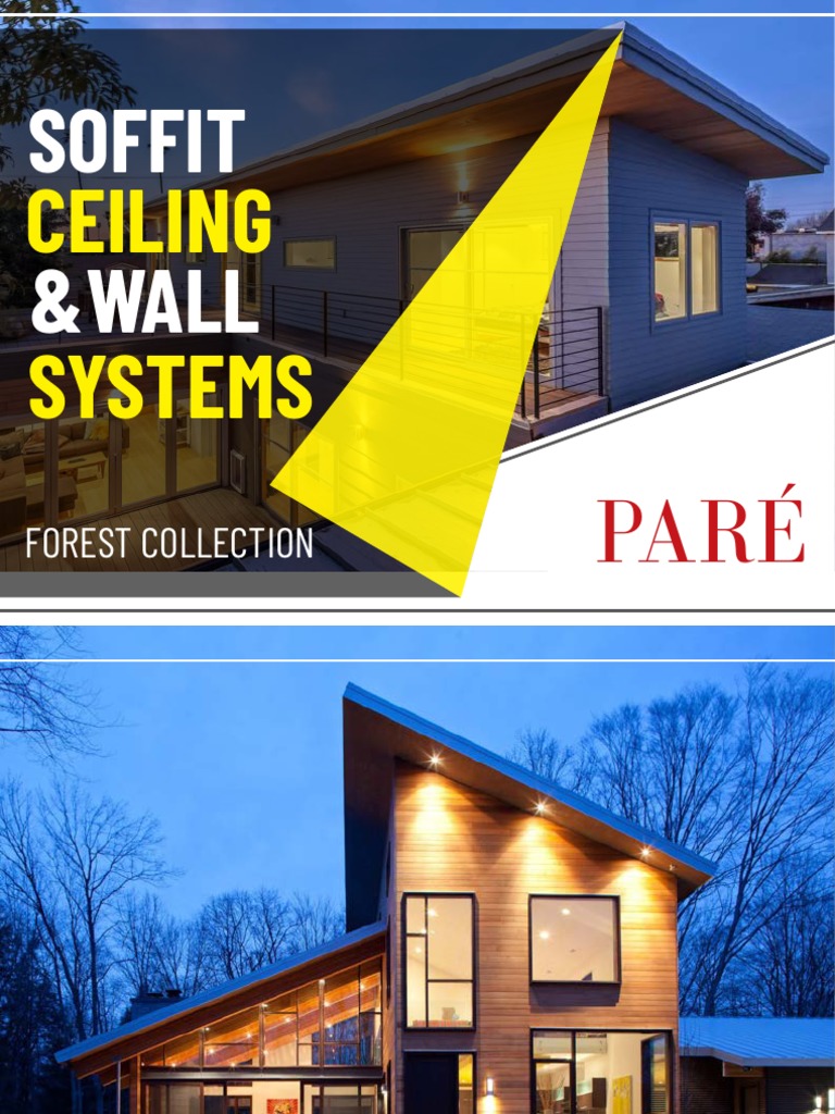 PARÉ Soffit - Forest Collection Brochure 2022 Compressed | PDF ...