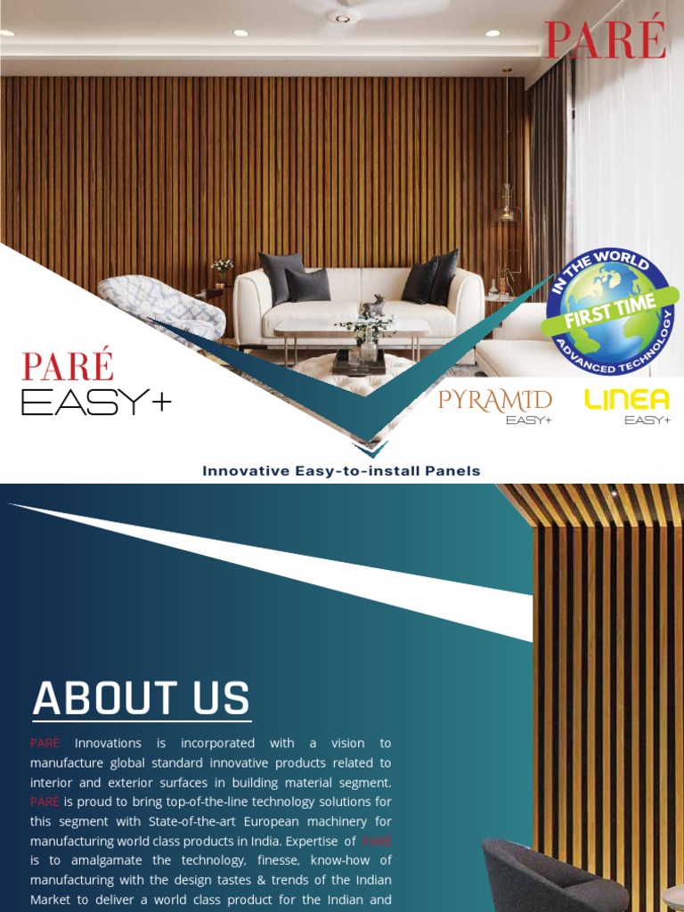 NEW EASY+ - Linea and Pyramid Panels 2022 | PDF | Civil Engineering ...