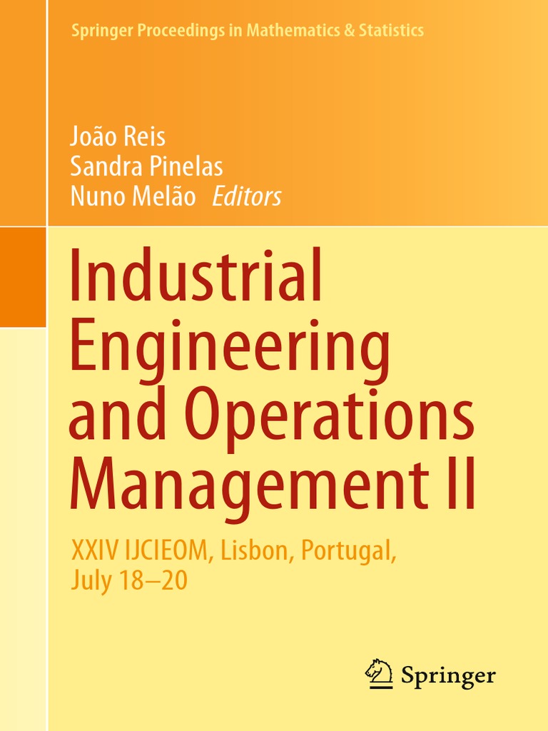 Industrial Engineering Operation Management | PDF | Internet Of Things ...
