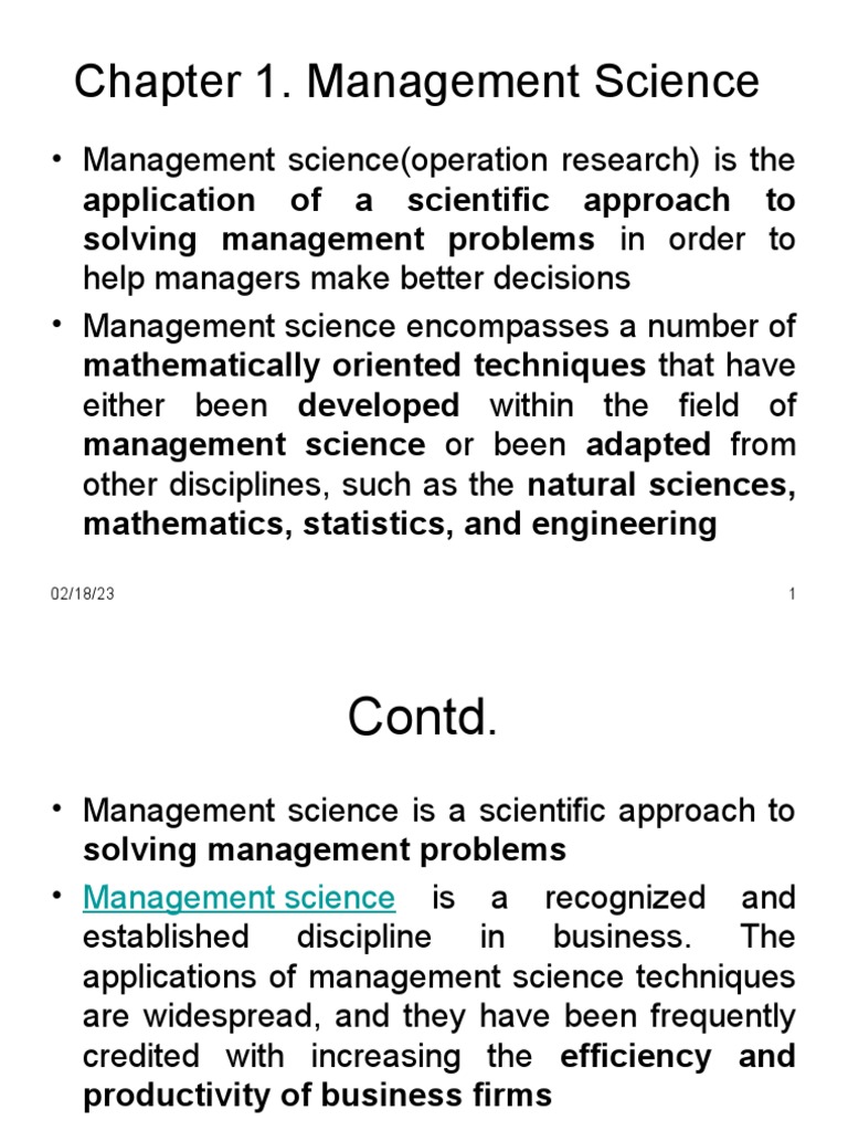 Chapter 1 MSC | Download Free PDF | Variable (Mathematics) | Science