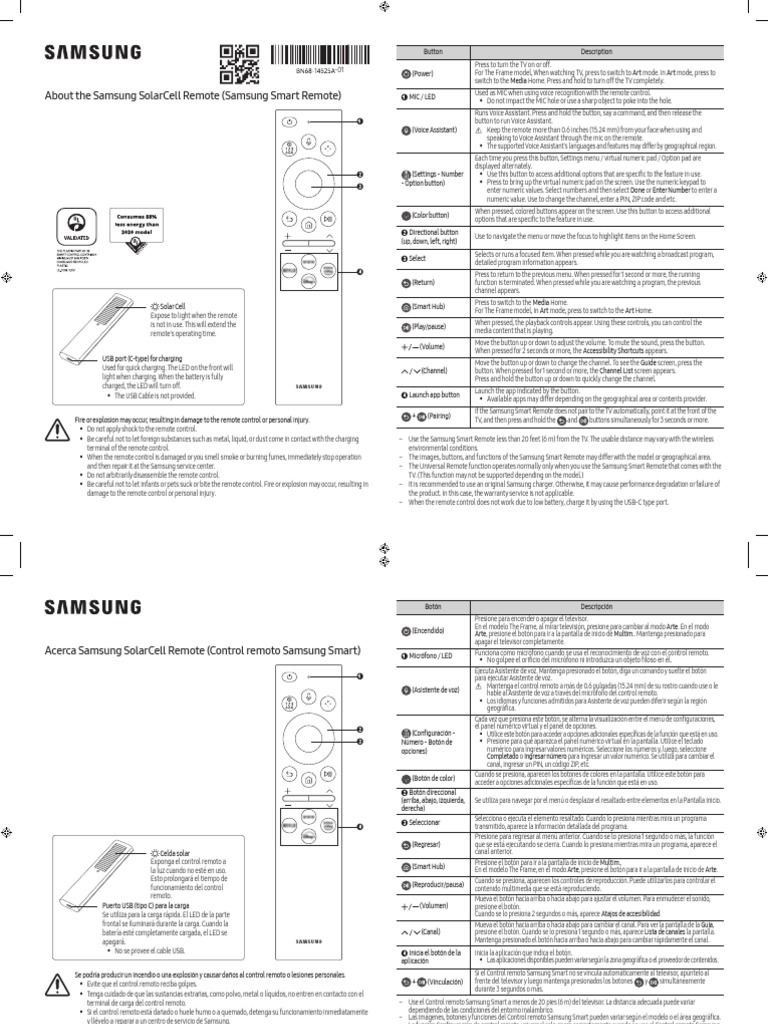 BN68-14525A-01 - Leaflet-Remote - 32LS03 BU8 - LATIN - L02 - 220304.0 ...
