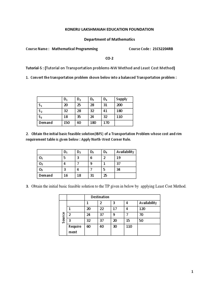 CO-2 Tutorial-5 | PDF | Computational Science | Theoretical Computer Science