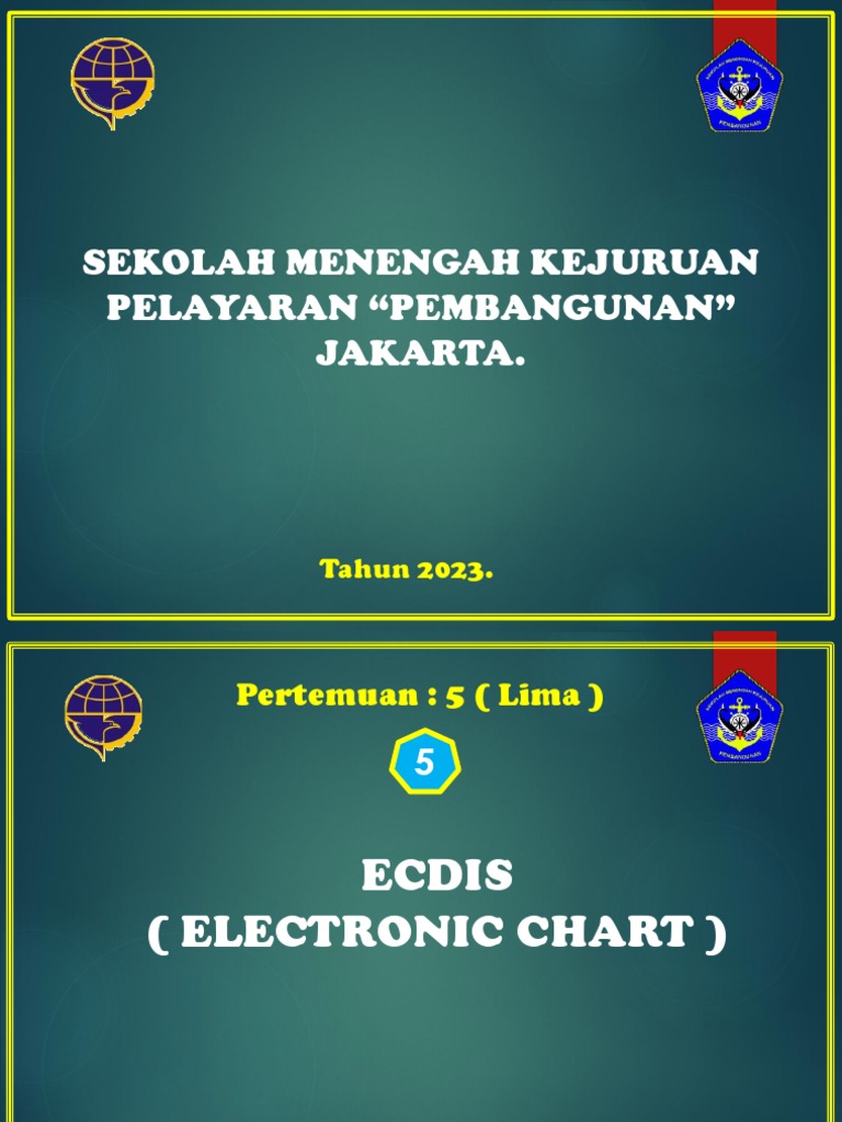 (P-5) .Materi Ecdis (Electronic Chart) . | PDF