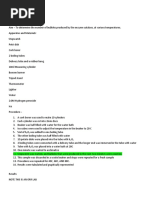 Bio 101 Sample Lab Report | PDF | Active Site | Enzyme